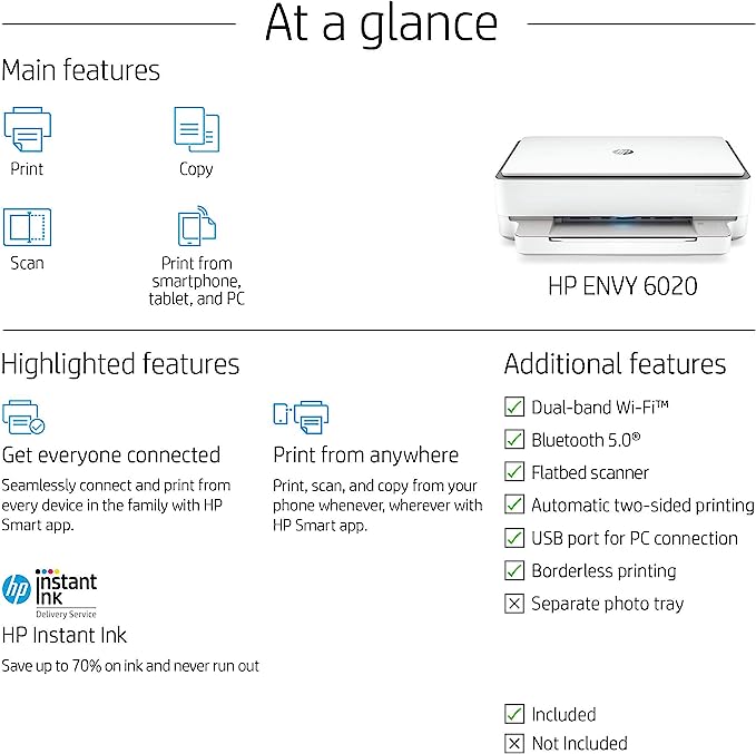 HP ENVY 6020 All-in-One Printer - MTech IT distributor