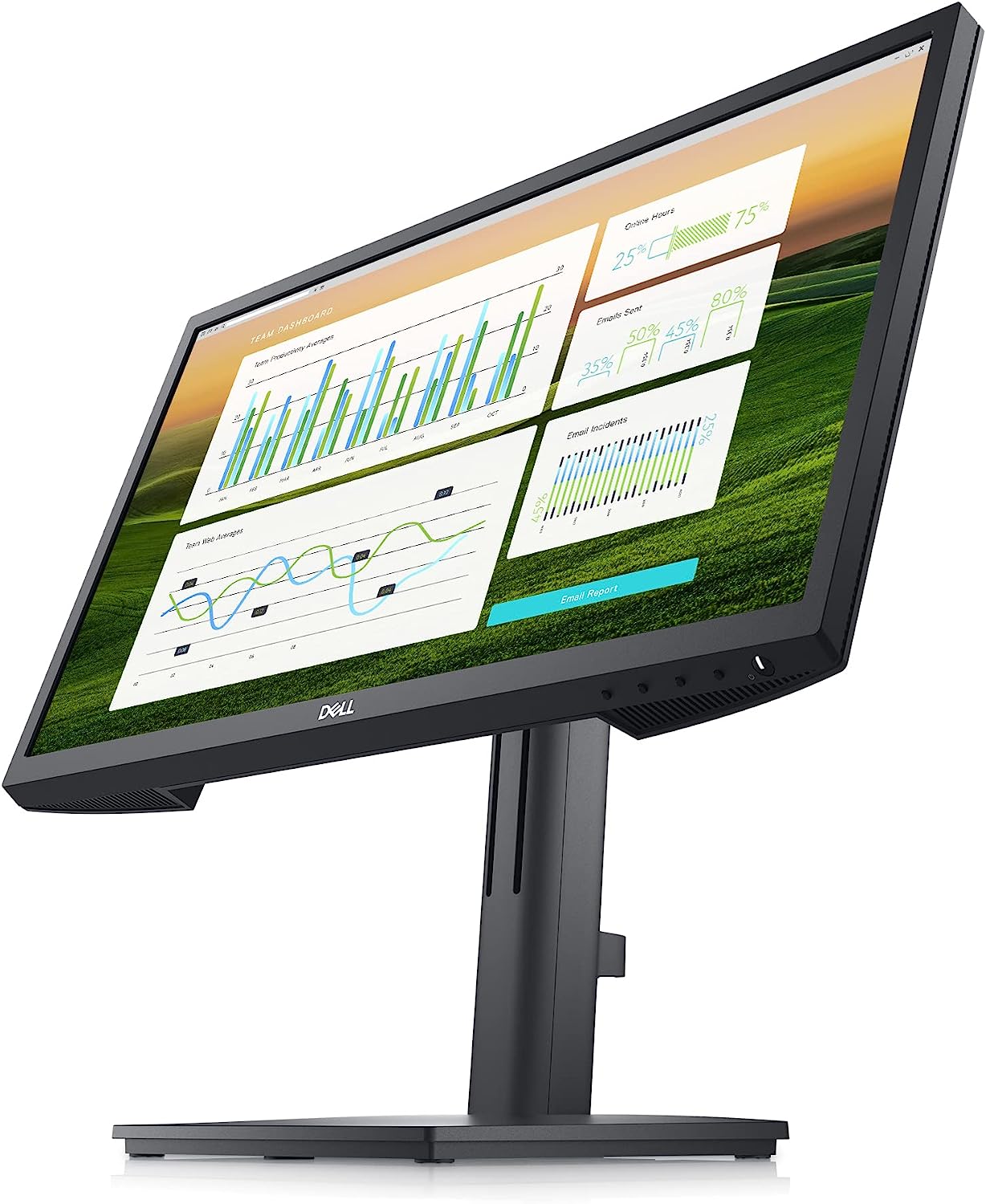 Dell E2222HS 21.5 Inch Full HD 1920x1080 Monitor, 60Hz, VA, 5ms, Height ...