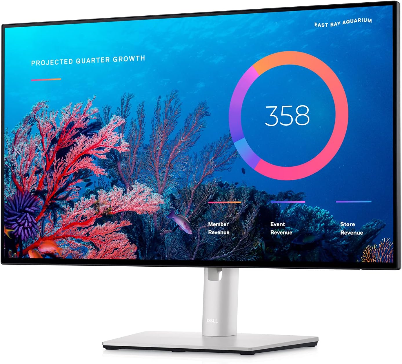 Dell UltraSharp 24 Inch IPS Full HD Monitor USBC Hub,Height adjustable ...