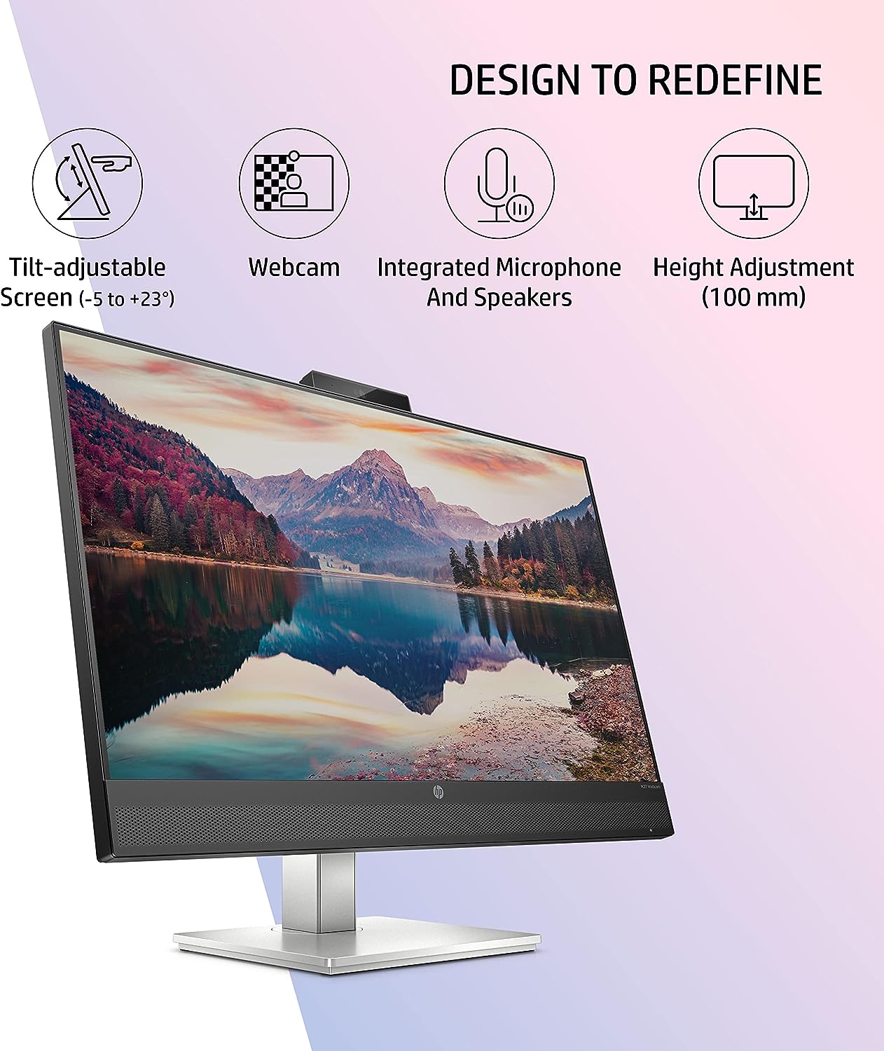 HP M27 27 inch 68.58 cm FHD IPS 3-Sided Micro-Edge Screen, Eyesafe ...