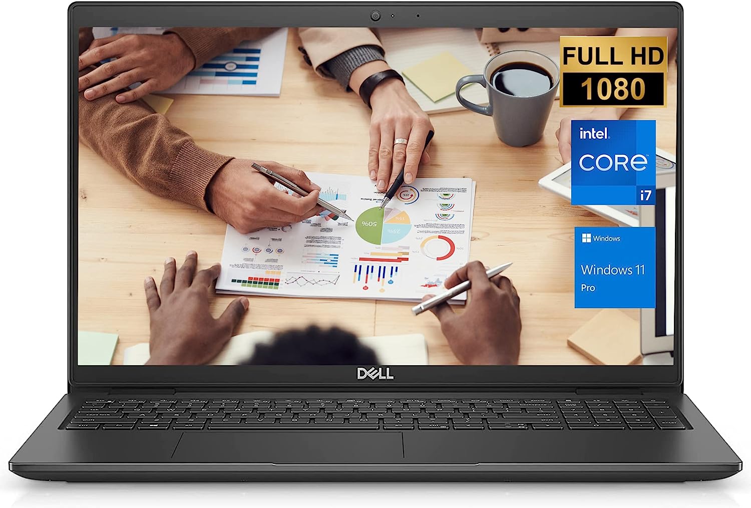 Dell Business Laptop Latitude 3520, 15.6" FHD Display, Intel i7-1165G7 ...