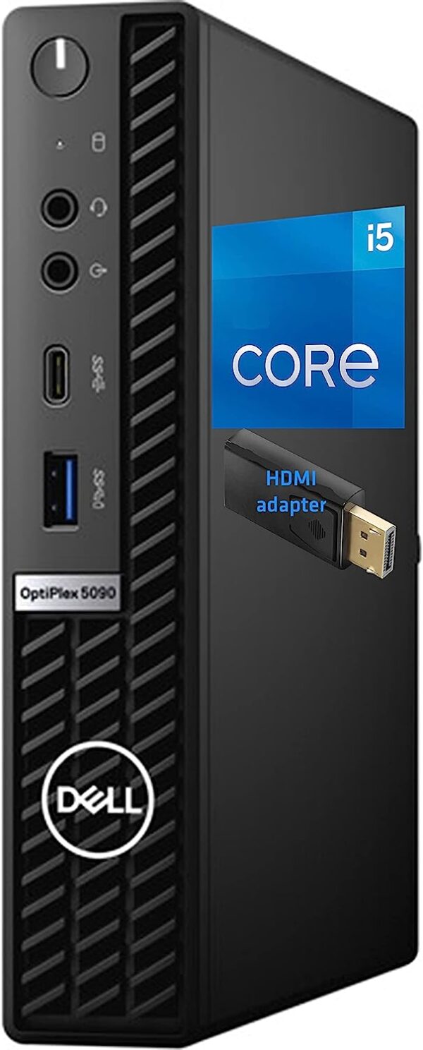 Dell OptiPlex 5090 Micro Desktop Computer, Intel Core i5 10500T Upto 3 ...