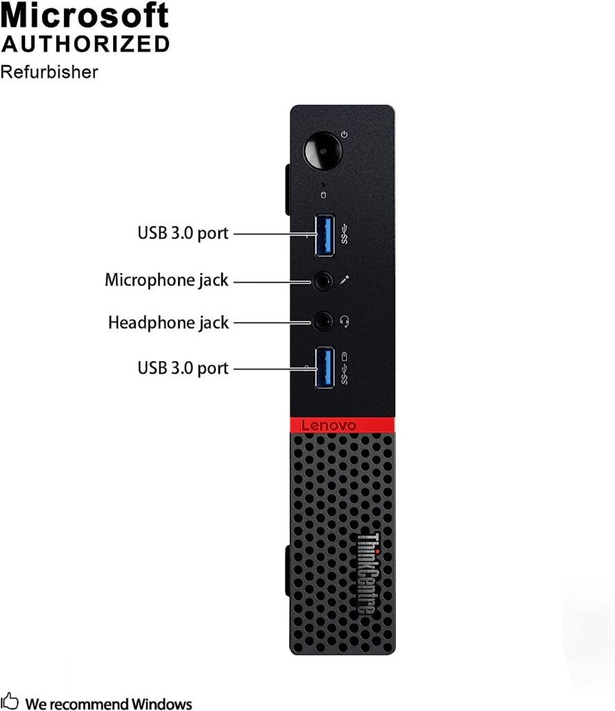 Lenovo ThinkCentre M715Q High Performance Business Desktop AMD PRO A10 ...